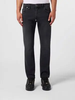Philipp Plein Slim Fit Stretch Jeans - Grey