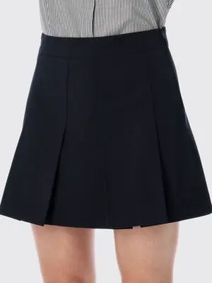 A.p.c. Cotton Blend And Wool Blend Skirt