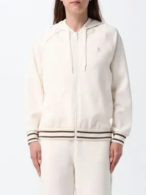 Emporio Armani Relaxed Fit Jersey Zipped Hoodie - Kaki