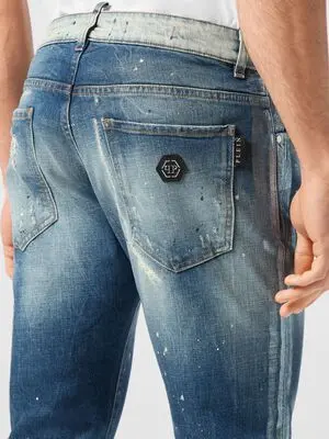Philipp Plein Denim Slim Fit Jeans