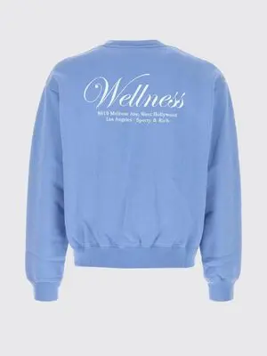 Sporty & Rich Relaxed Fit Slogan Print Cotton Sweatshirt