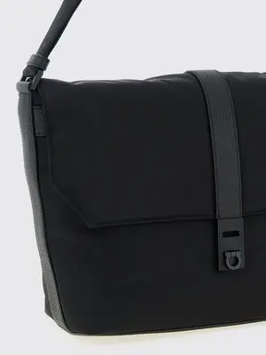 FERRAGAMO Twins Jacquard Shoulder Bag