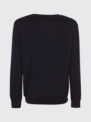 Polo Ralph Lauren V-neck Cotton Pullover - Blue