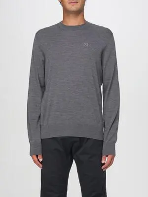 Dsquared2 Crew Neck Fine Knit Jumper - Grey
