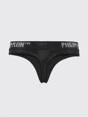 Philipp Plein All Over Crystal Thong