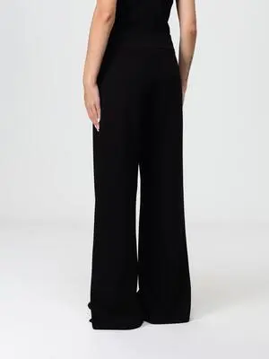 Armani Exchange Wide Leg Trousers With Drawstring Waist