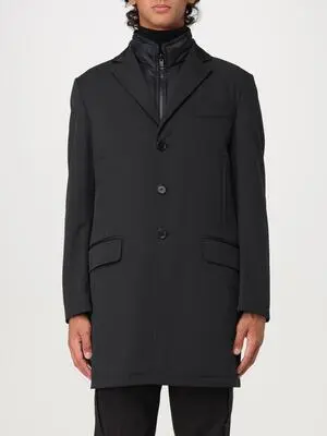 FAY Tailored Coat - Black