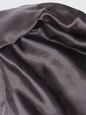 Rick Owens Sleeveless High Neck Cupro Top - Grey