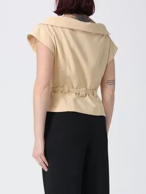 Patrizia Pepe Viscose Vest - Yellow