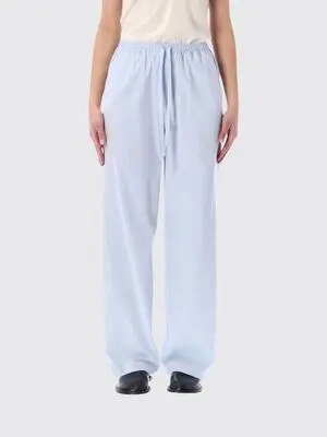 LOU LOU STUDIO Cotton Wide-leg Trousers - Blue