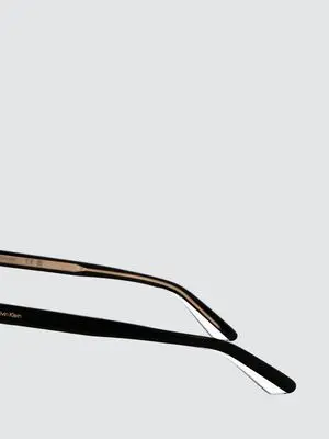Calvin Klein Acetate Cat-eye Sunglasses With Lettering Logo
