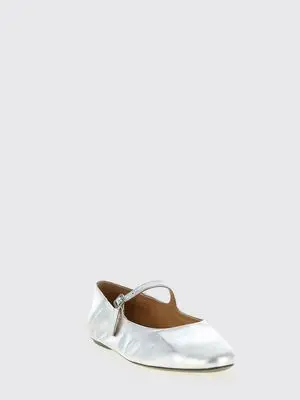 Marsèll Strascico Laminated Leather Ballerinas
