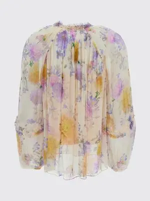 Zimmermann Floral Print Viscose Blouse