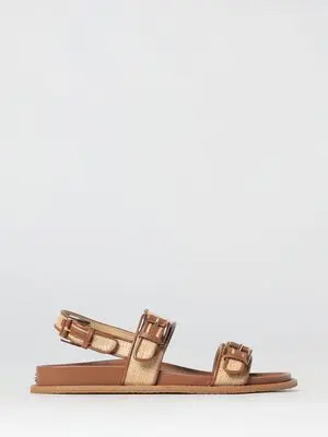 Michael Kors Nia Raffia Sandals - Brown