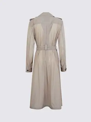 MOORER Double-breasted Cotton Trench Coat