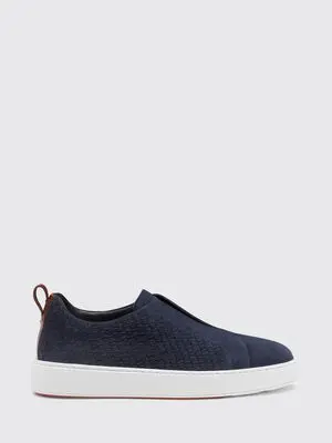 Santoni Trainers Colour - Blue