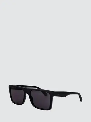 Calvin Klein Acetate Aviator Sunglasses With Monogram - Black