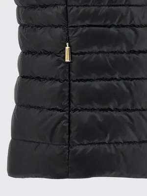 MOORER Padded And Quilted Zip Vest - Black