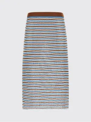 Marni Striped Knit Midi Skirt