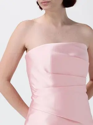 Solace London Crêpe Long Dress