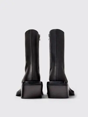 Camper Ankle Boots With Zip Closure