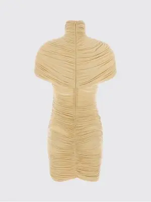 Magda Butrym Draped Cape Effect Midi Dress