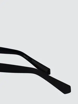 Calvin Klein Rectangular Aviator Acetate Sunglasses