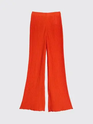MARGHERITA MACCAPANI Palazzo Cotton Trousers - Orange
