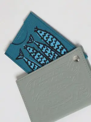 Paul Smith Sardines Leather Credit Card Holder