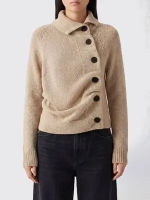 Khaite Cotton And Silk Polo Shirt - Beige