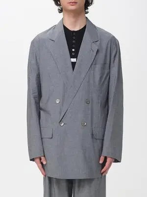 MAGLIANO Double-breasted Cotton Blazer - Grey