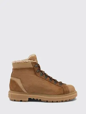 Santoni Lace-up Ankle Boots - Brown