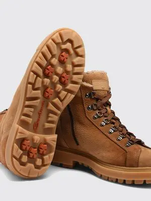 Santoni Lace-up Ankle Boots