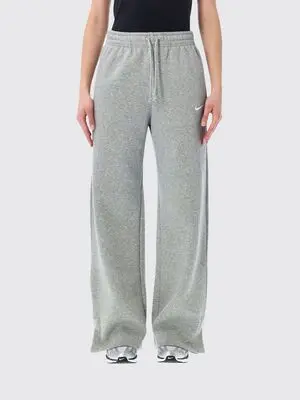Nike Phoenix Fleece Cotton Blend Trousers - Grey