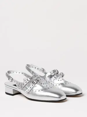 CAREL Embellished Slingback Shoes - Silver