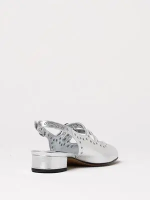 CAREL Embellished Slingback Shoes - Silver