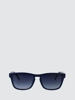 Calvin Klein Aviator Sunglasses - Blue