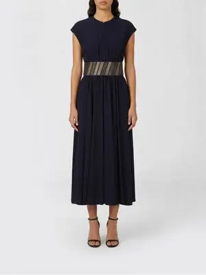 Alaïa Viscose Midi Dress - Violet