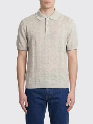 Brunello Cucinelli Cotton Knit Polo Shirt - Rope