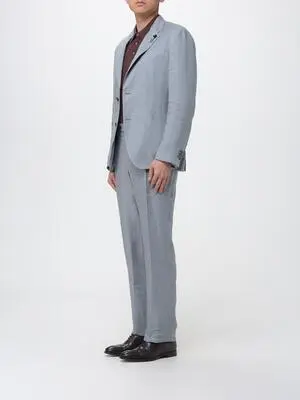 LARDINI Single Breasted Linen Dress