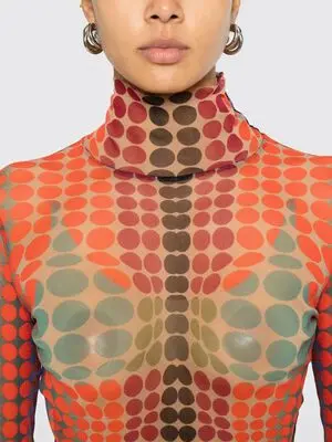 JEAN PAUL GAULTIER Top Colour - Red