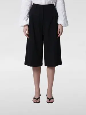 THELATEST Gabardine Tailored Knee-length Shorts