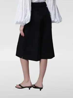 THELATEST Gabardine Tailored Knee-length Shorts