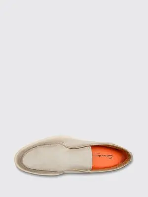 Santoni Suede Boots - Natural