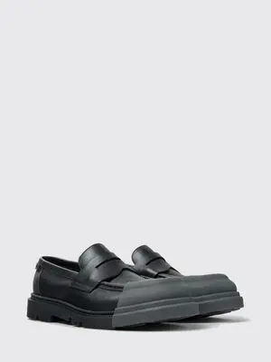 Camper Bi Junction Calf Leather Loafers With Notched Sole
