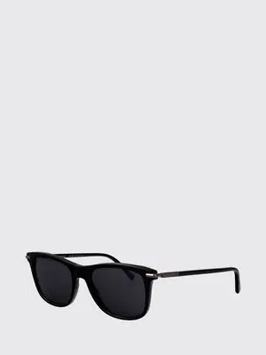 FERRAGAMO Rectangular Frame Aviator Sunglasses In Acetate With Dark Lenses - Black