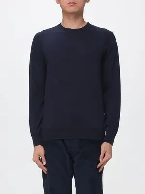 PAOLO PECORA Fine Knit Pullover - Blue