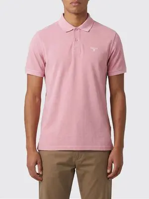 Barbour Basic Cotton Polo Shirt - Pink