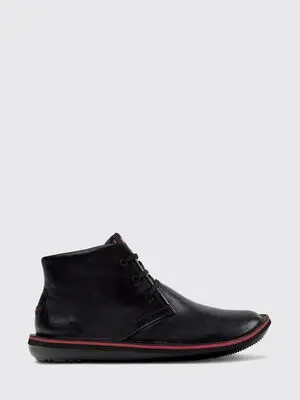 Camper Beetle Leather Chukka Boots With Xl Extralight® Sole - Black