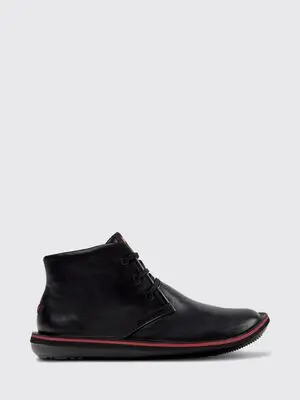 Camper Beetle Leather Chukka Boots With Xl Extralight® Sole - Black